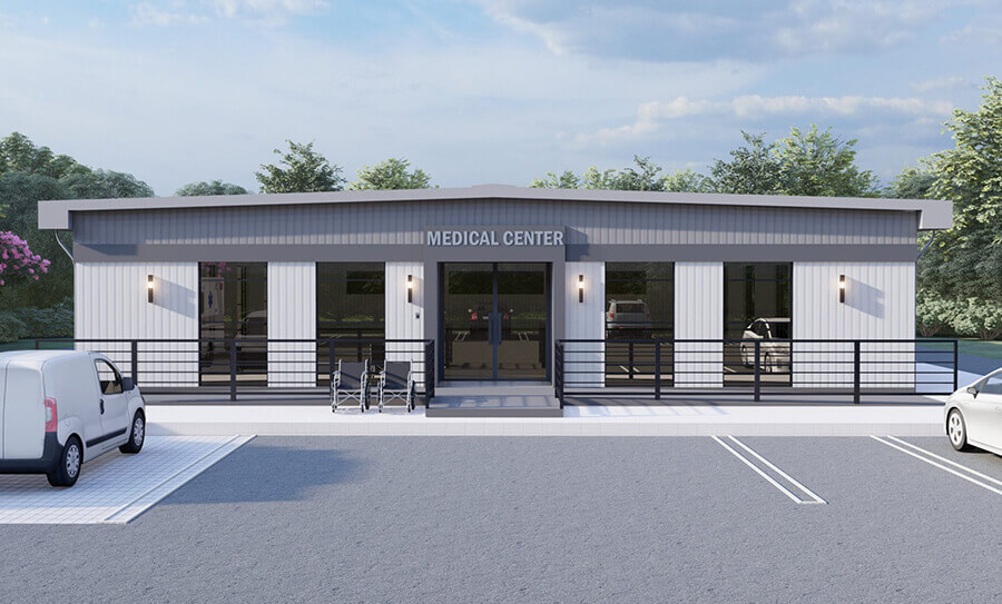 Medical Prefab Clinic Module Factory - DostonHouse
