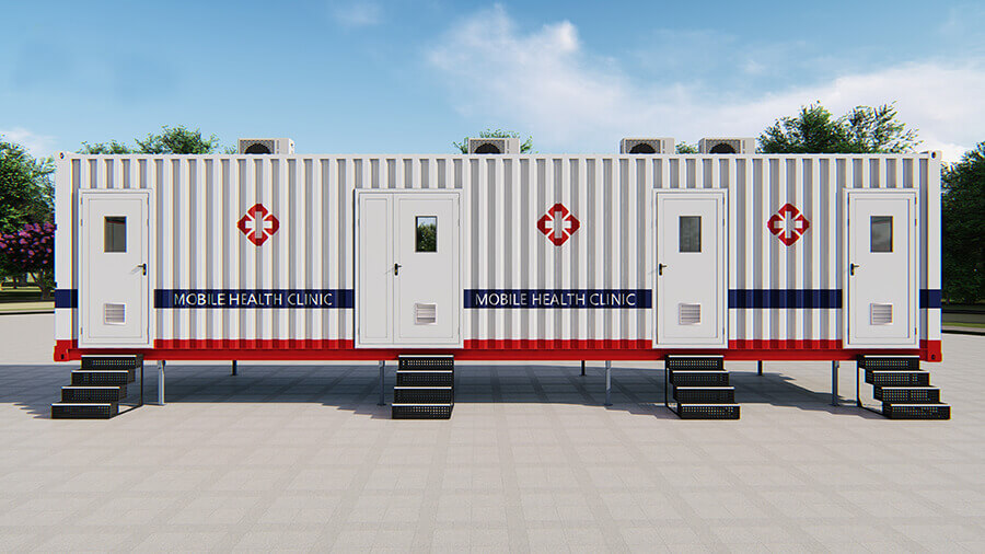 Prefabricated Medical Clinic Modular Health Clinics - DostonHouse