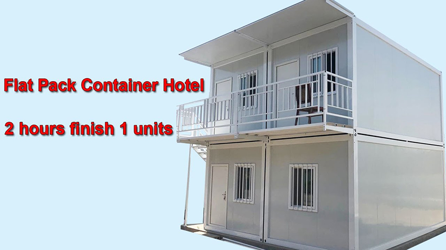 Flat Pack Hotel Accommodation Units Manufacturer - DostonHouse