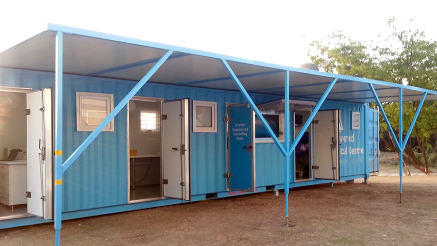 Shipping Container Medical Clinic Price - DostonHouse
