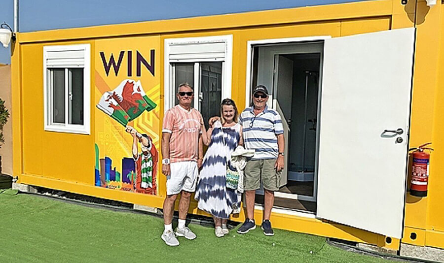 World Cup Shipping Container Room Factory - DostonHouse